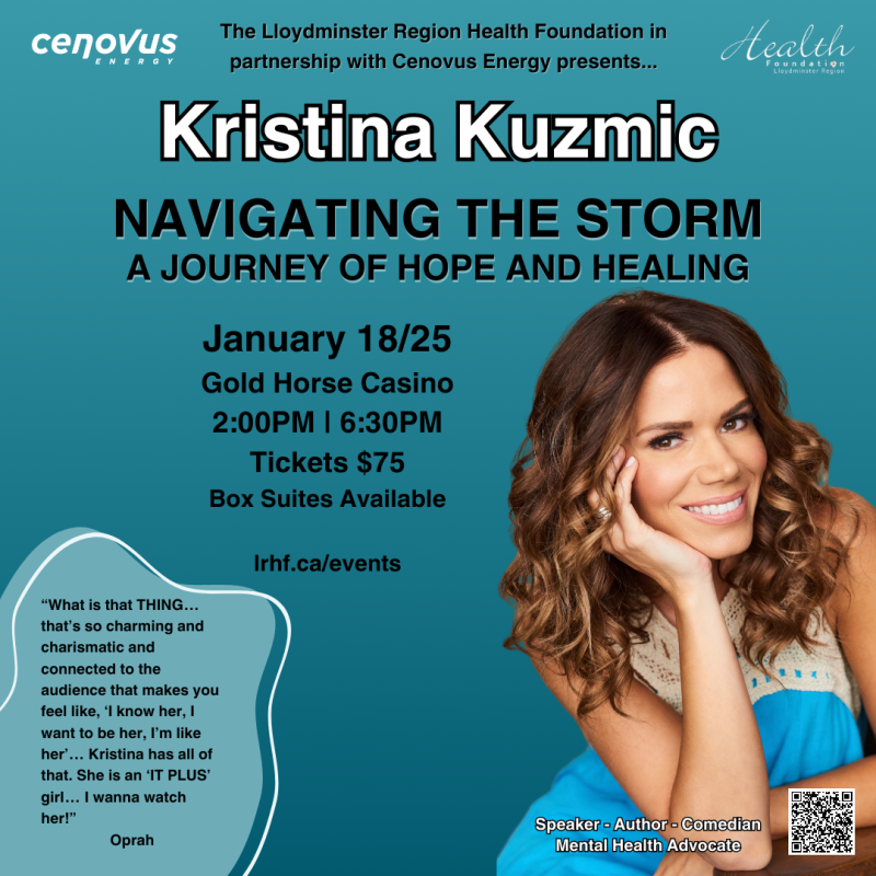 Navigating The Storm with Kristina Kuzmic – Lloydminster Region Health ... Navigating The Storm with Kristina Kuzmic – Lloydminster Region Health ...